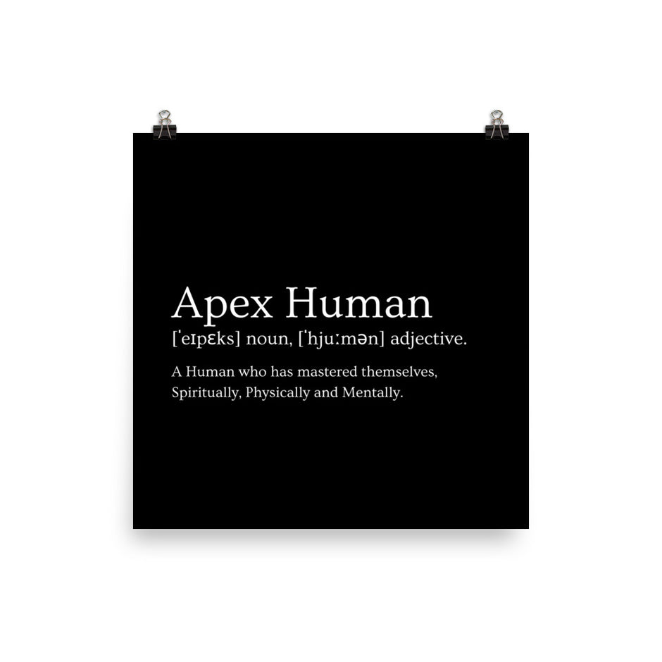 The Apex Human